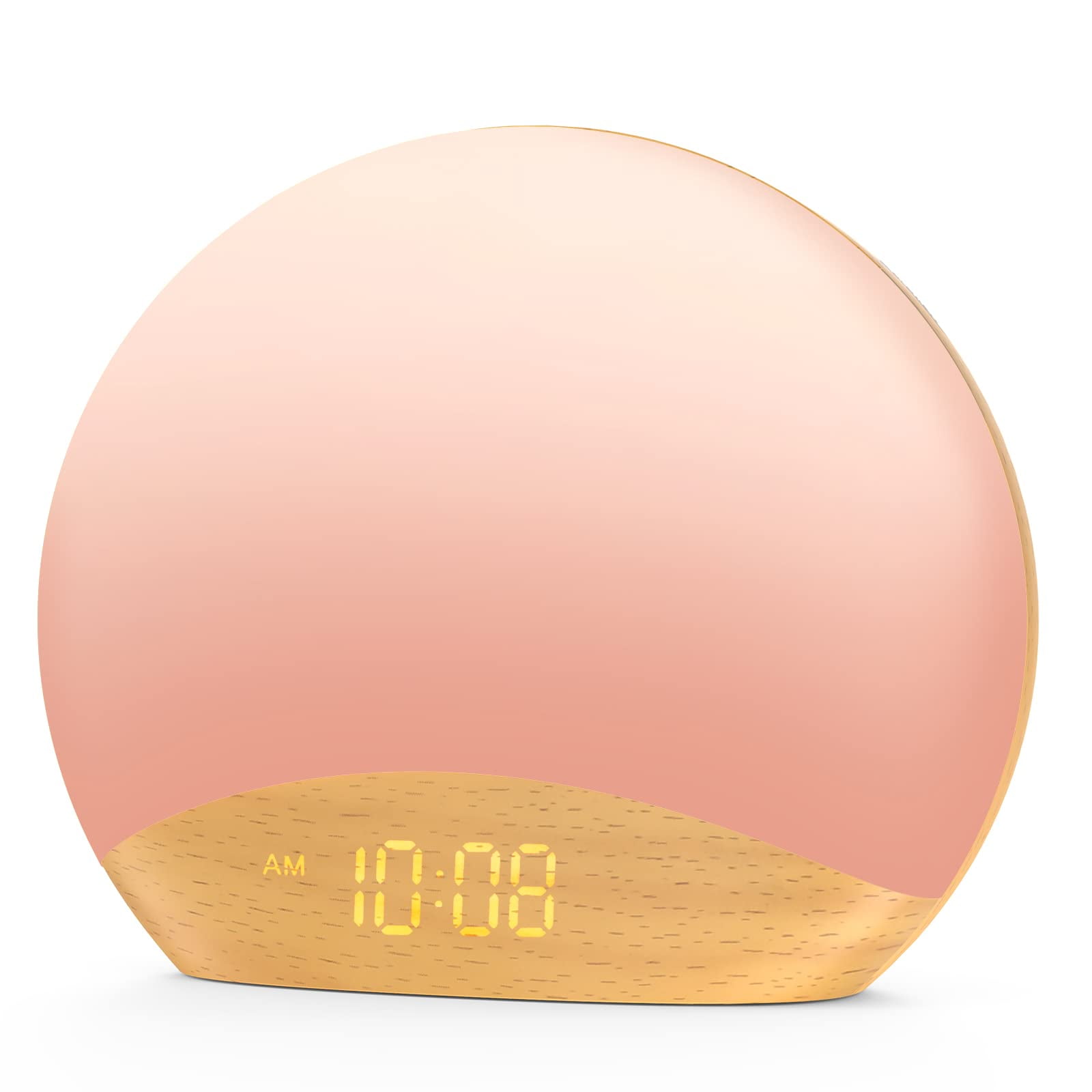 HOUSBAY White Noise Machine Sunrise Alarm Clock, Wake Up Light ...