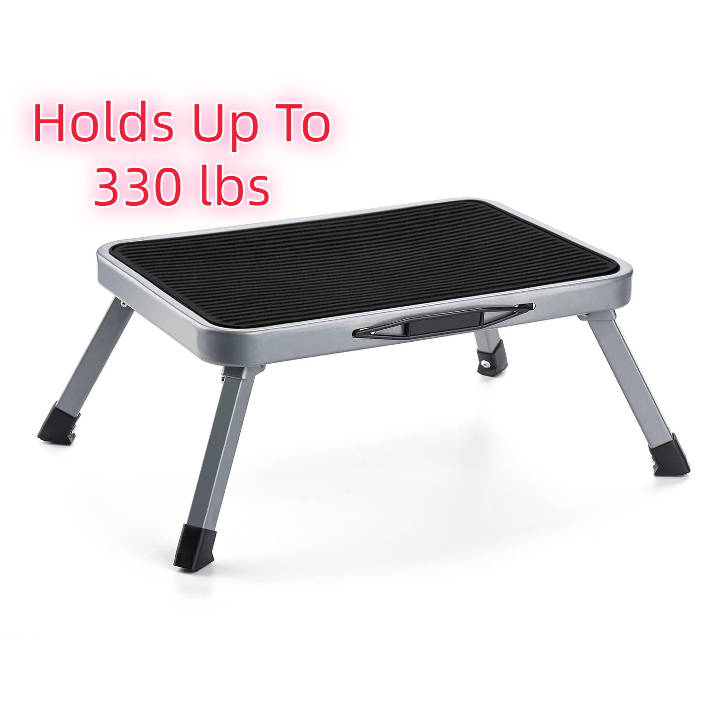 HOUSE DAY Easy Portable 1 Step Stool Ladder, Adults Safety Foldable ...