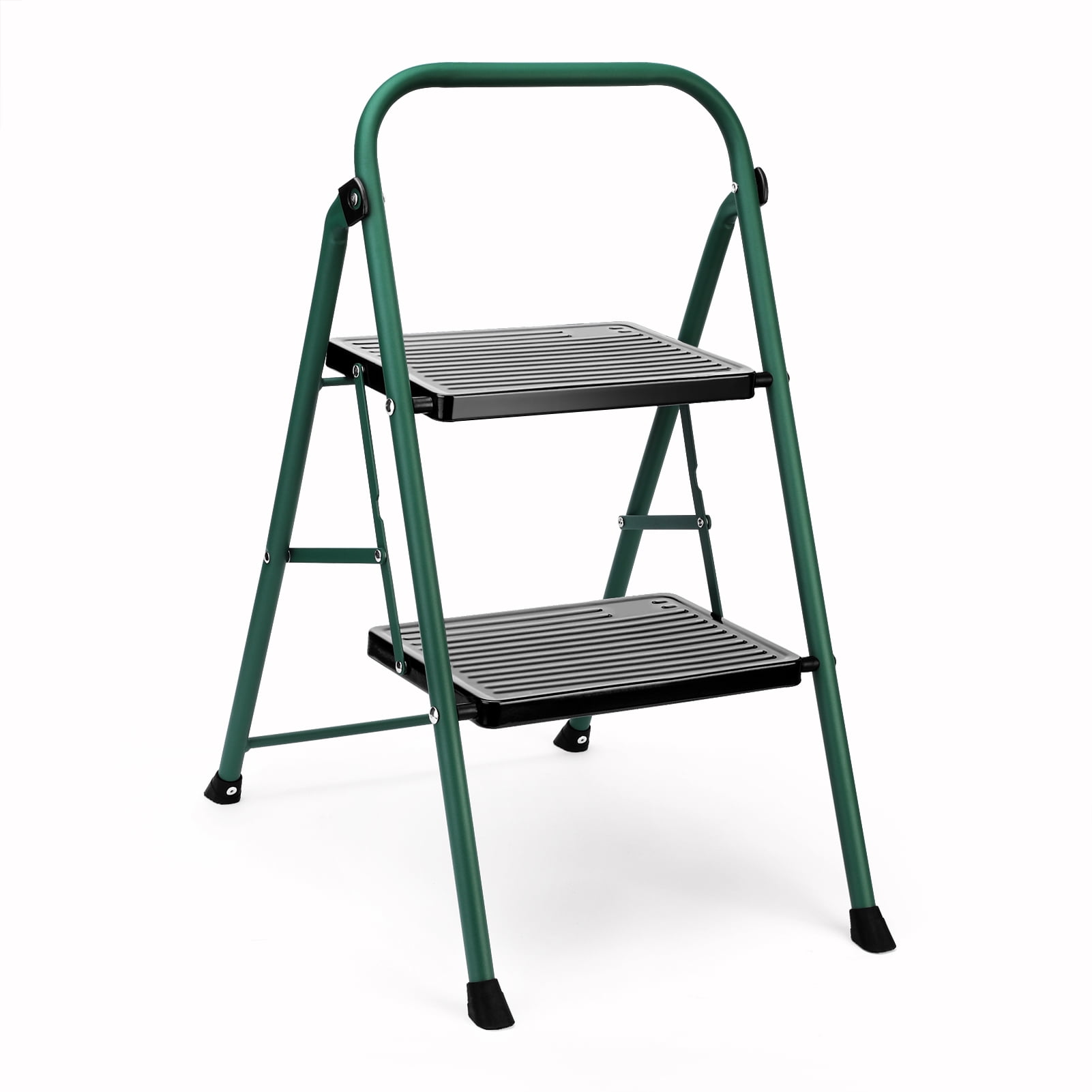 HOUSE DAY Step Ladder, Folding Step Stool with Anti-Slip Pedal, Sturdy ...