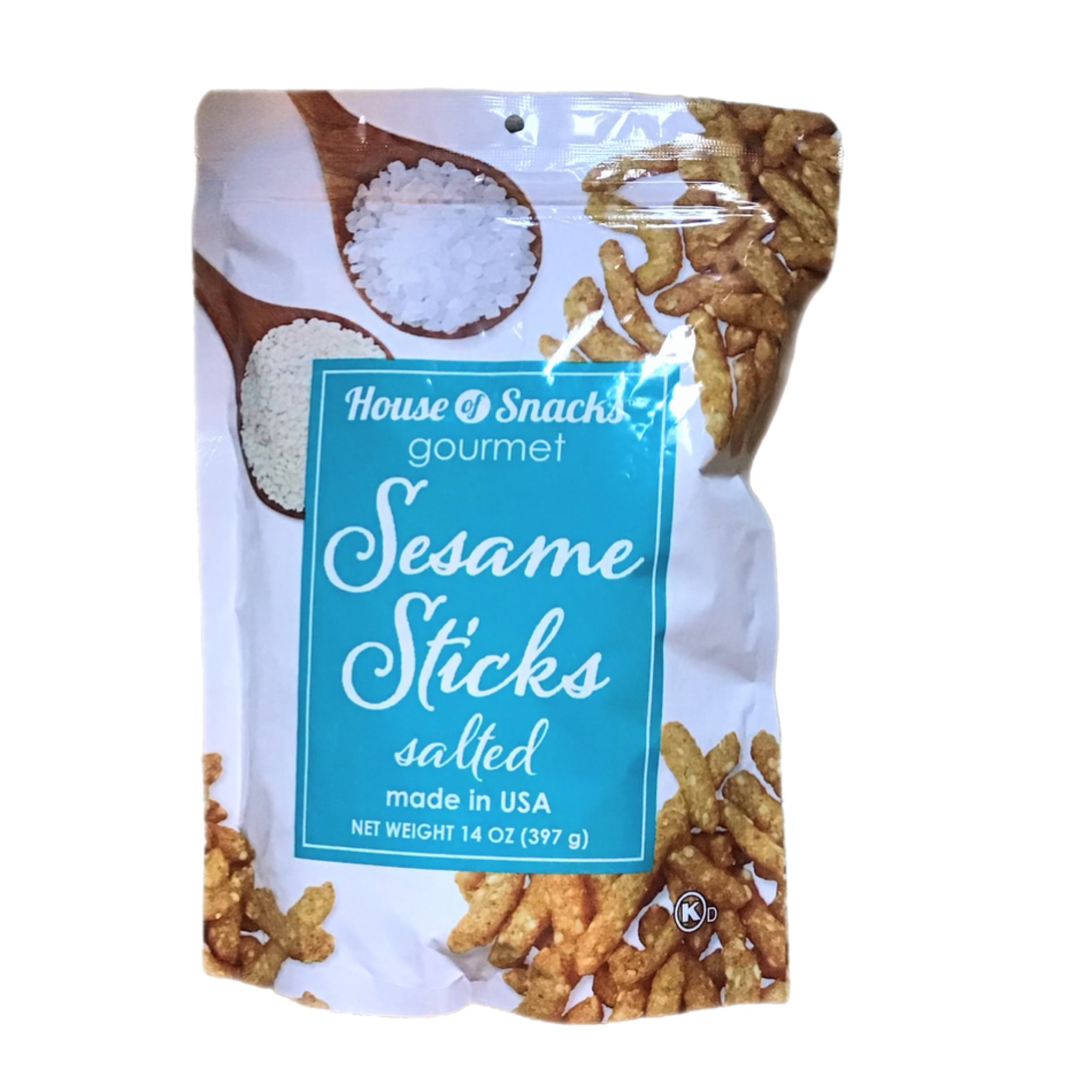 HOUSE OF SNACKS GOURMET SESAME STICKS NO ADDED SUGAR SIMPLE INGREDIENTS ...