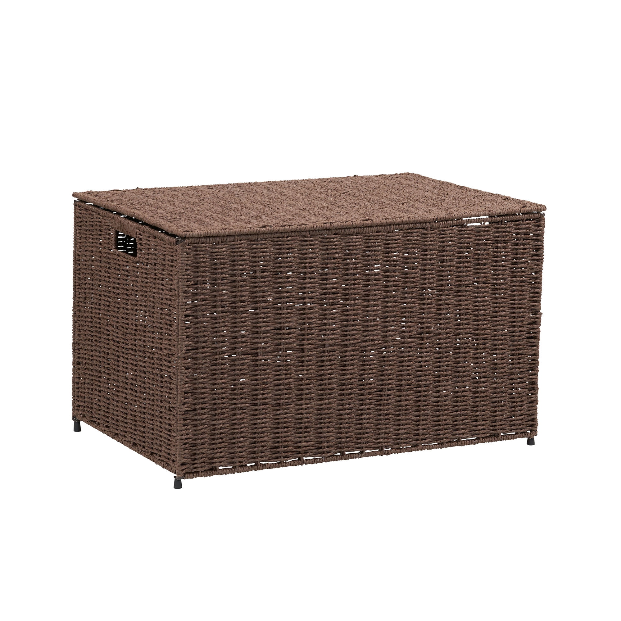 Household Essentials Large Woven Sturge Chest | Paper Rope | Coffee ...