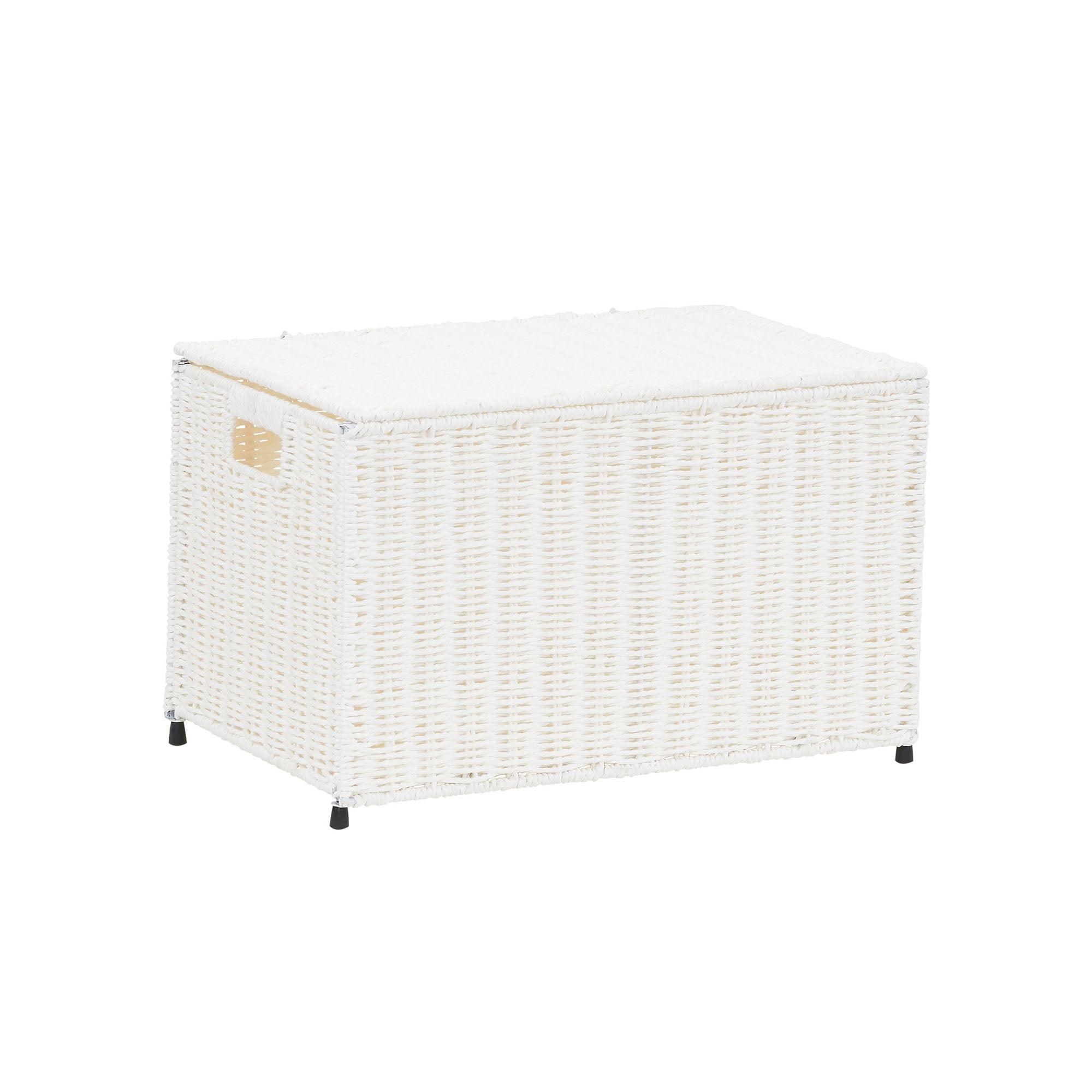 Household Essentials Small Woven Sturge Chest | Paper Rope | Arctic ...
