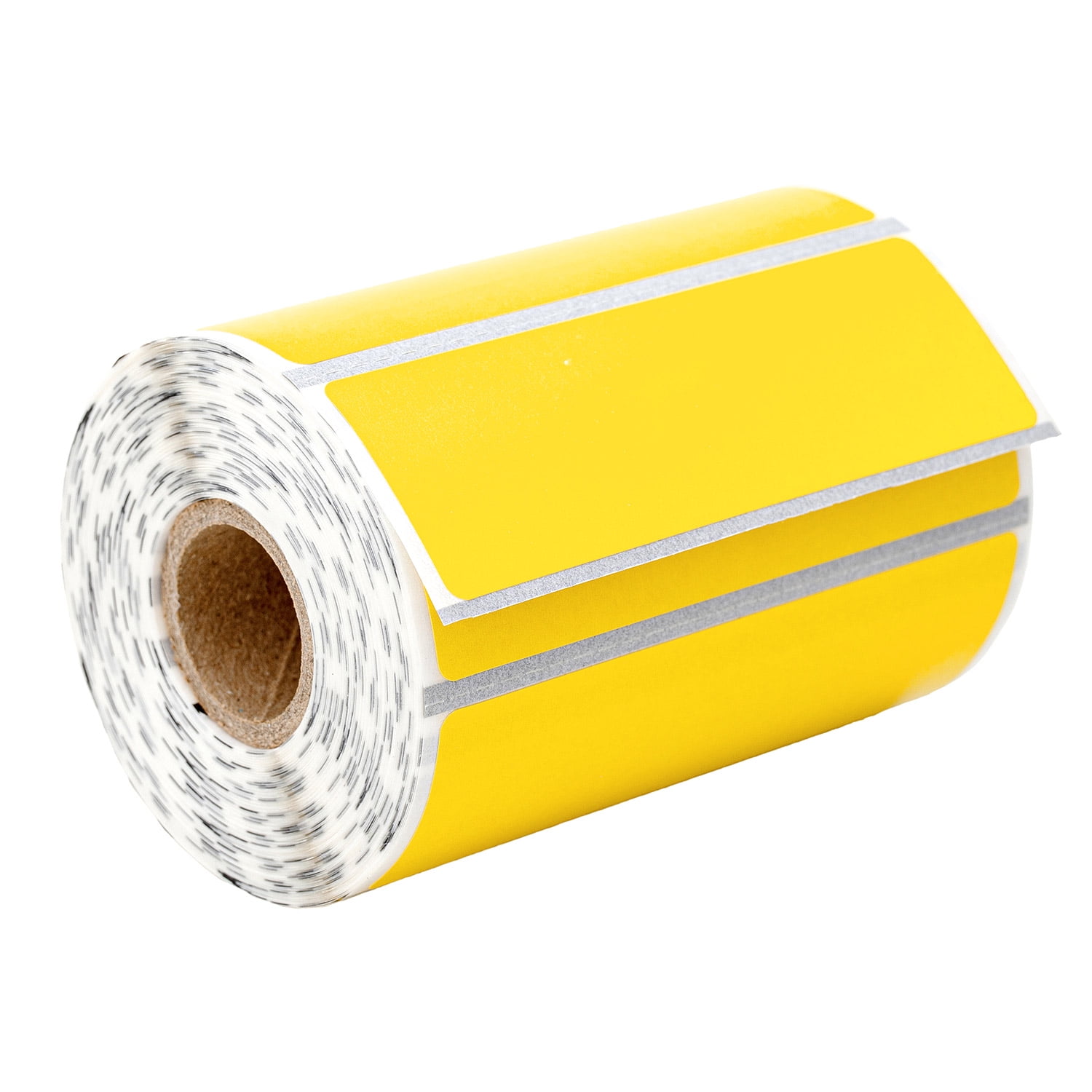 HOUSELABELS 3" x 1" Yellow Multipurpose Labels on 0.75" Core Compatible ...