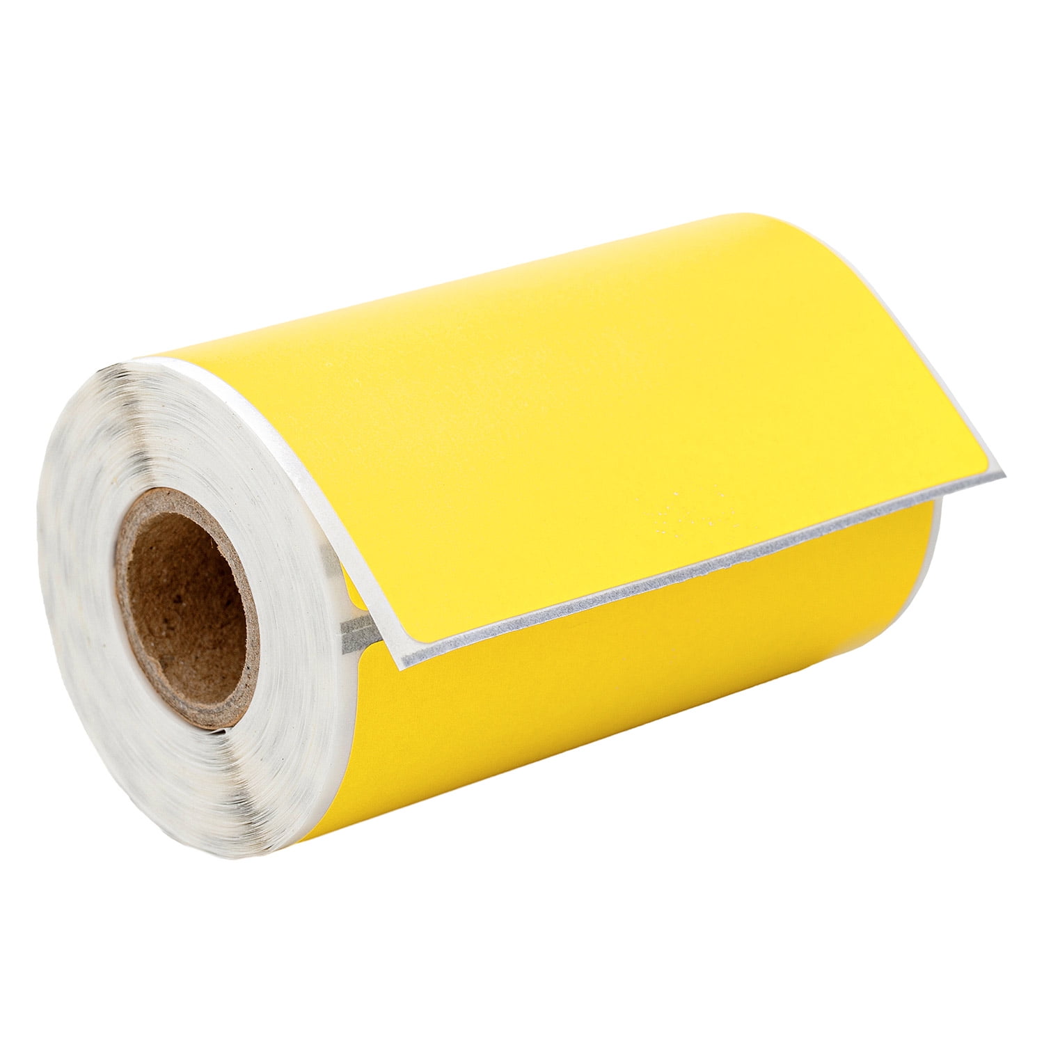 HOUSELABELS 3" x 2" Yellow Large Barcode Labels on 0.75" Core ...