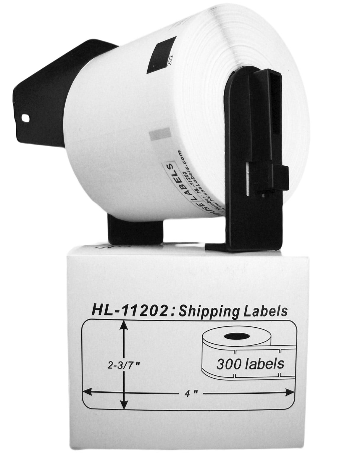 HOUSELABELS Compatible with DK-1202 Replacement Roll for Brother QL ...