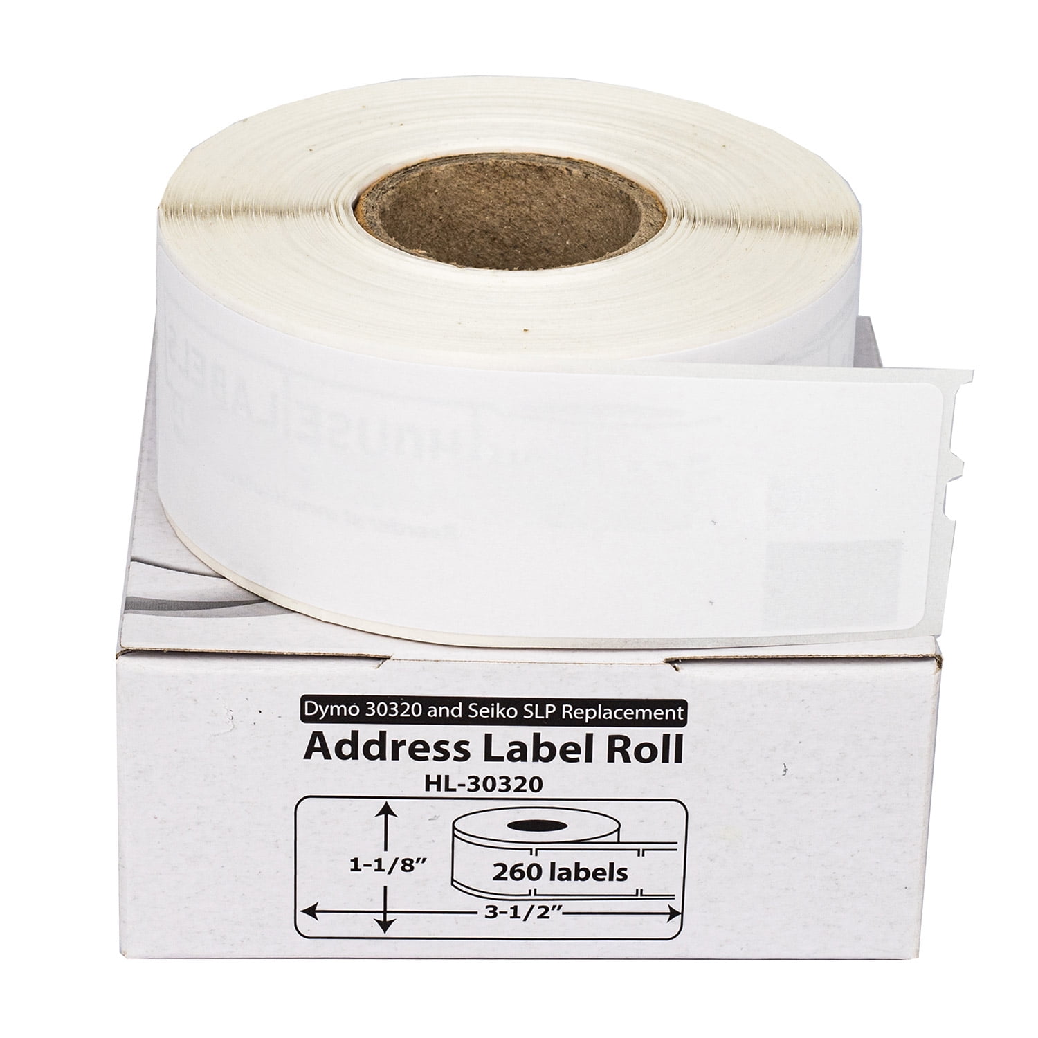 HOUSELABELS Compatible DYMO 30320 Address Labels (1-1/8" x 3-1/2 ...