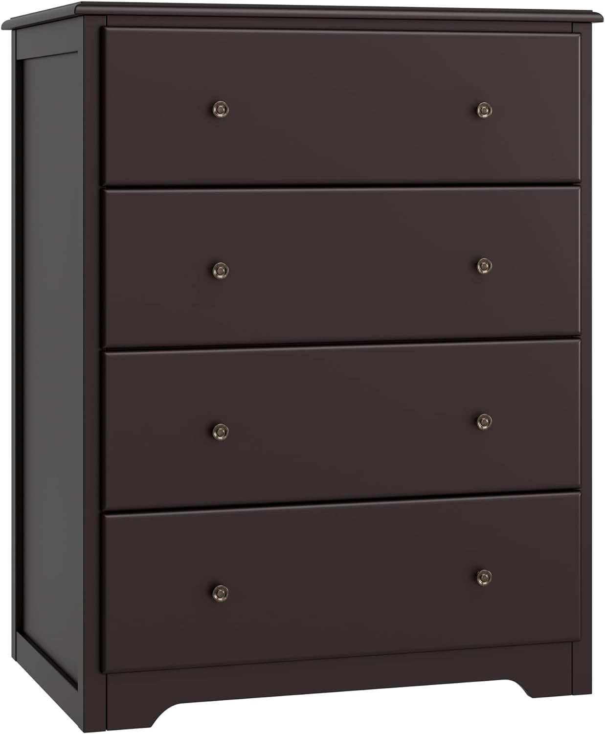 HOUSUIT Dresser, 4 Drawer Dressers Chests of Drawers, Modern Tall ...