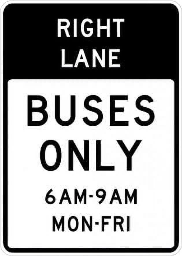HOV Lane Assignment Sign Regulatory Traffic Signs Metal Sign Tin Sign ...