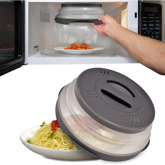 HOVER COVER Magnetic Microwave Splatter Cover with High Power ...