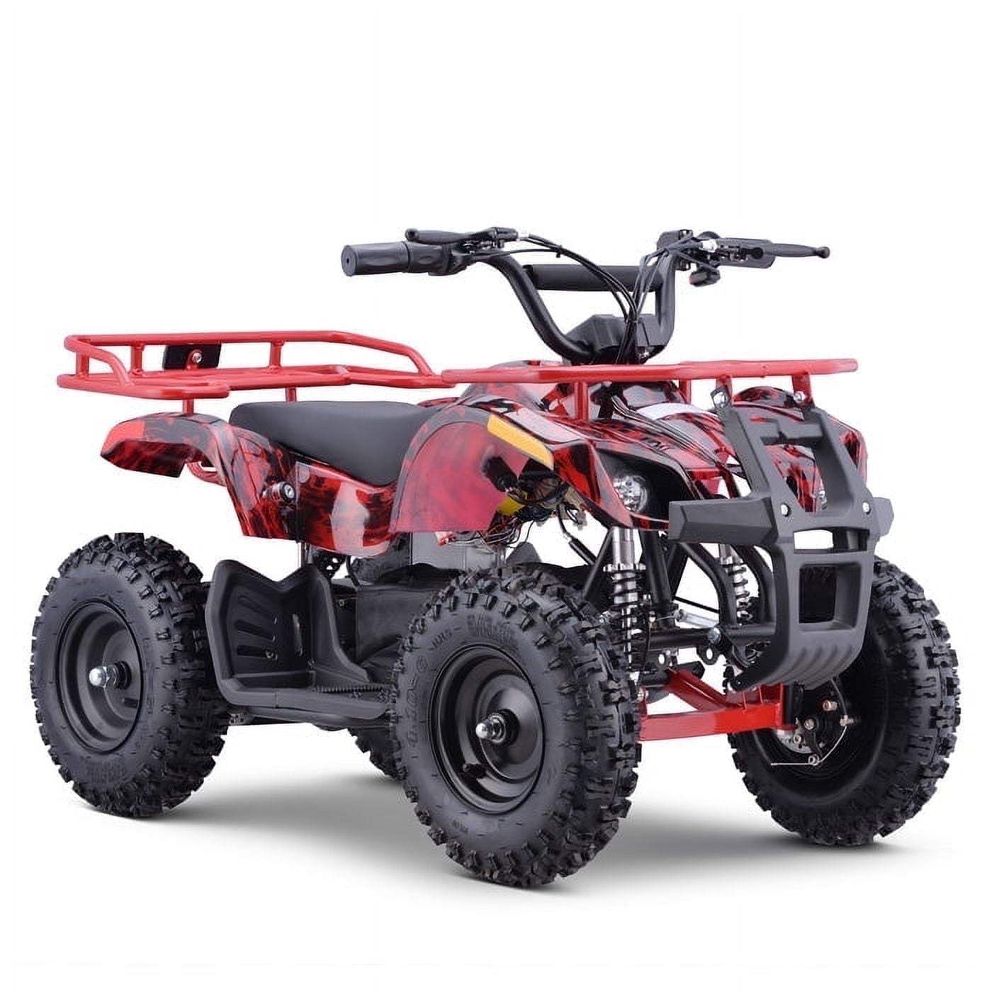 HOVER HEART Electric Dirt Quad, 36V 500W 4-Wheeler, Dual Suspensions ...