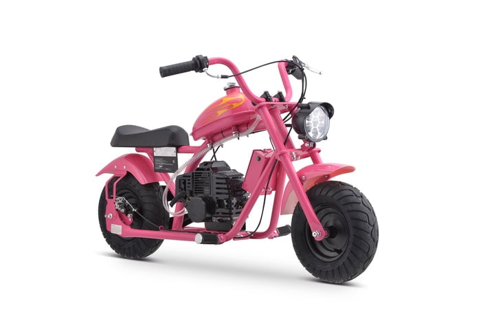 HOVER HEART Gas Mini Chopper Bike with 49.4cc 2-Stroke Engine, Big ...