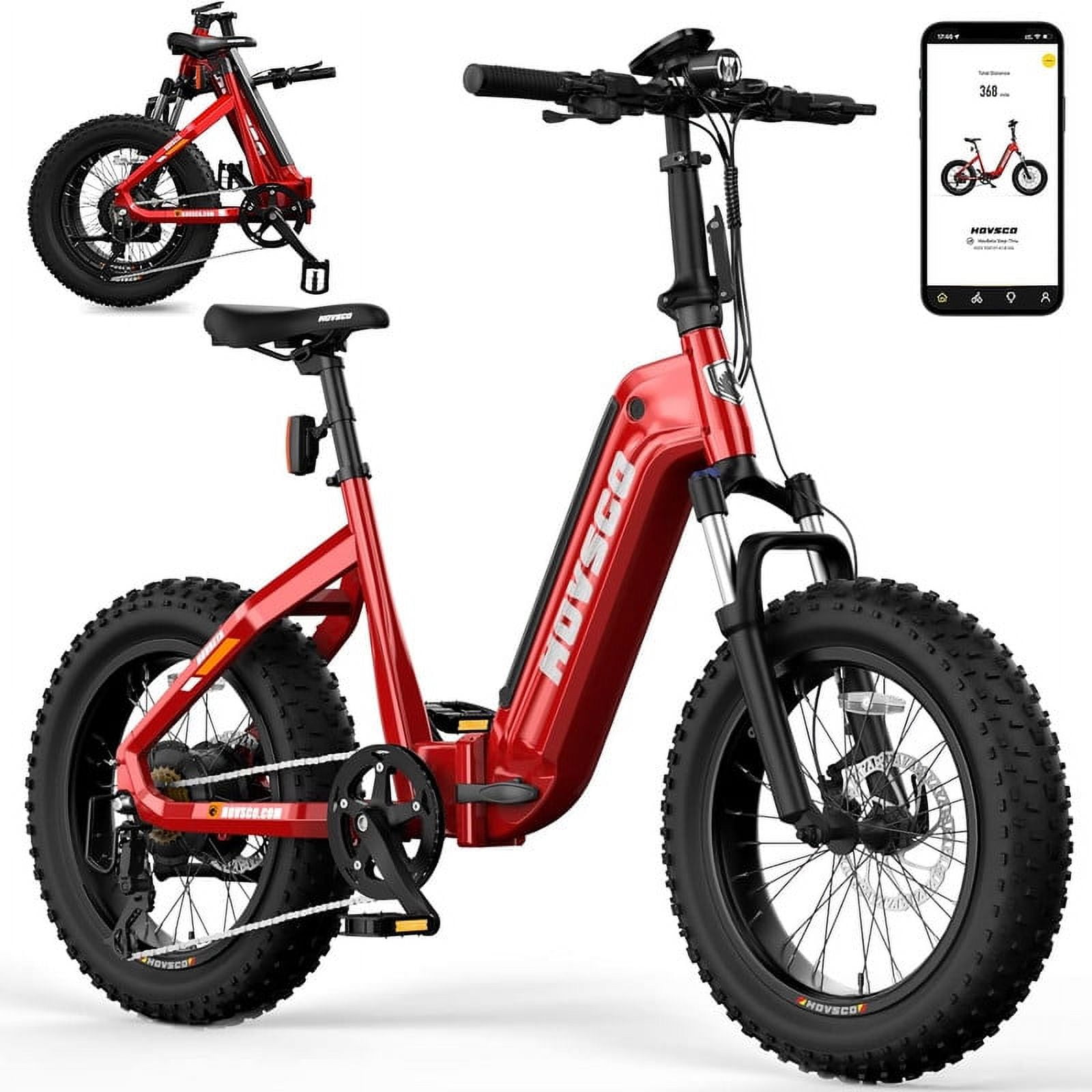 HOVSCO Folding Electric Bike, 750W Step-Thru 20 inch Nepal | Ubuy
