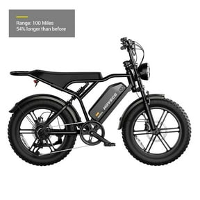 Macfox X2 Throttle Motorized Electric Bike with High-Power Brushless ...