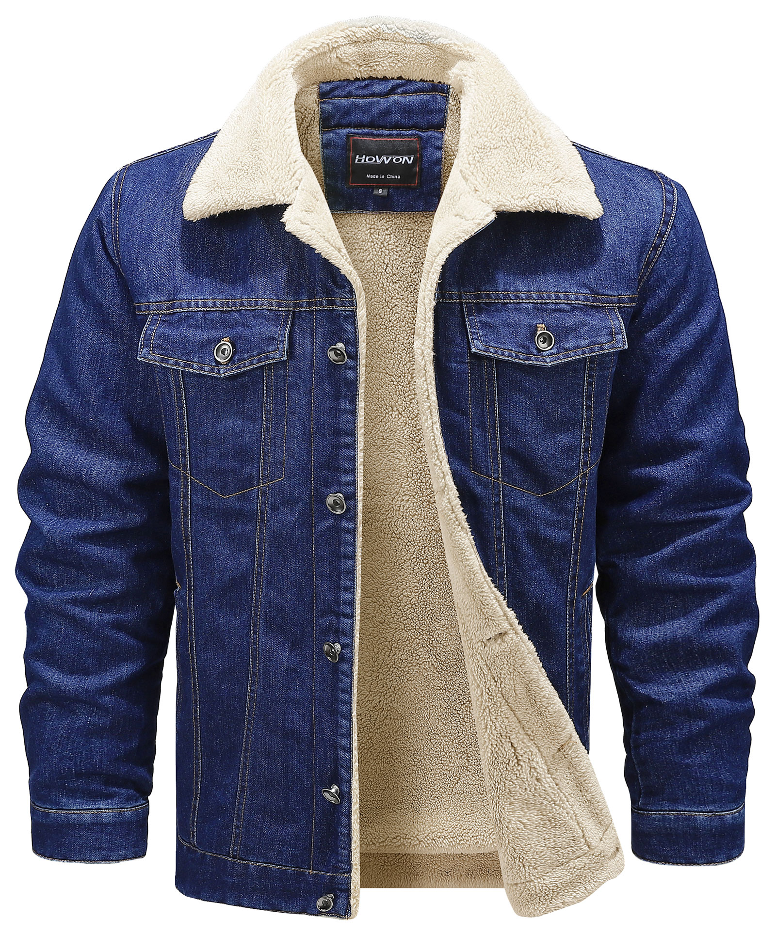 LZLER Casual Jean Jacket for Men Ripped Sports Denim Jacket - Walmart.com