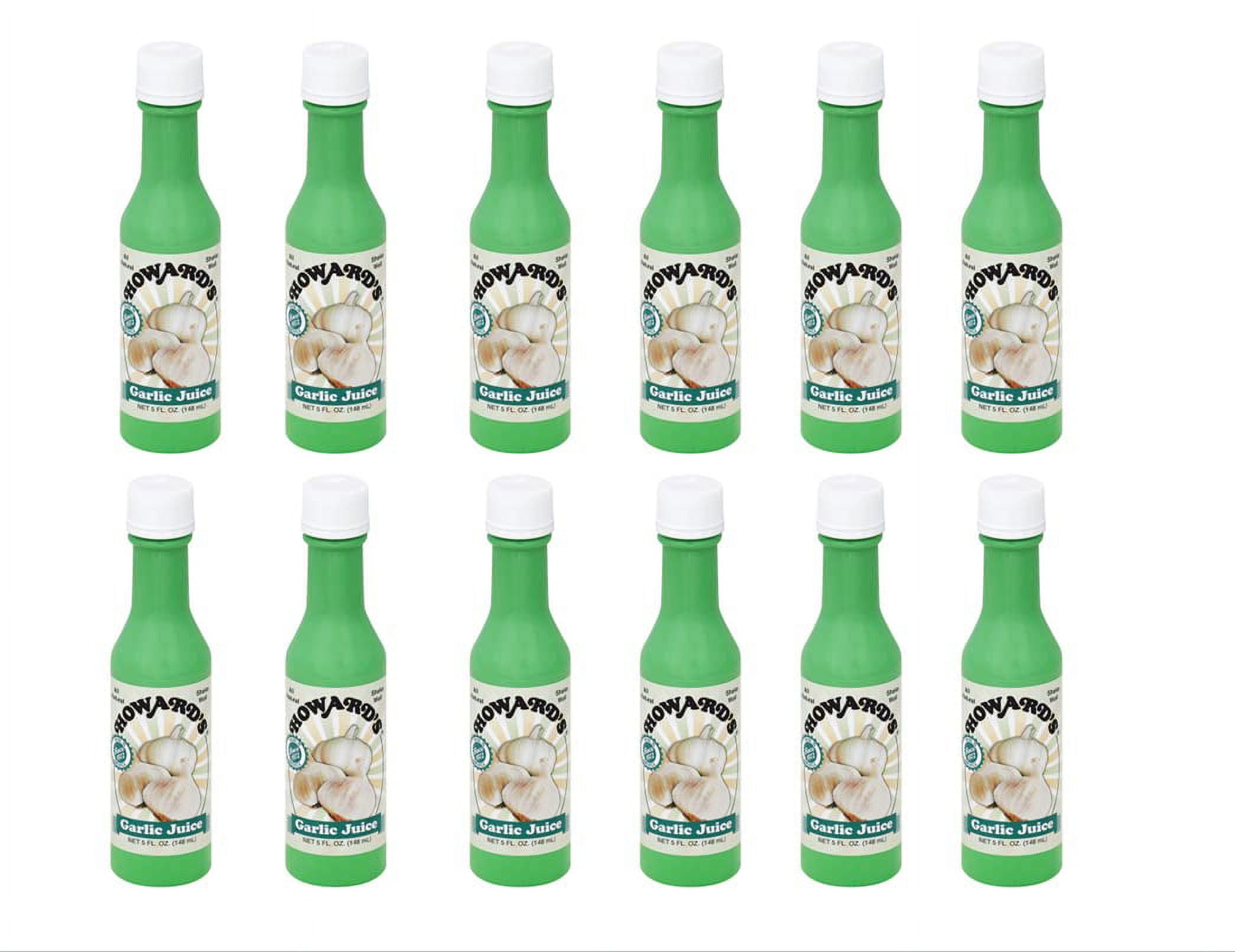 HOWARDS All Natural Gluten Free Garlic Juice Cooking Concentrate, 5 OZ ...