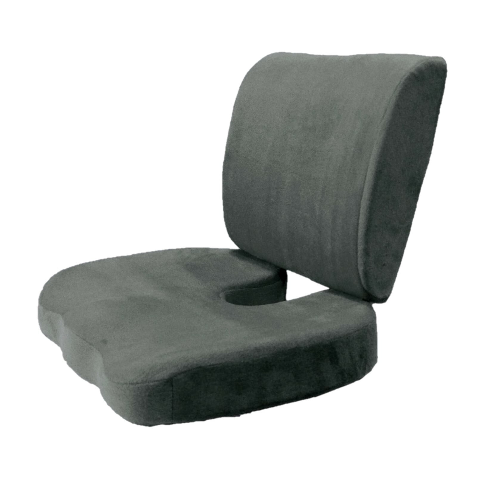 HOWEN 2pc High Resilience Memory Foam Seat Chair Waist Lumbar Back ...