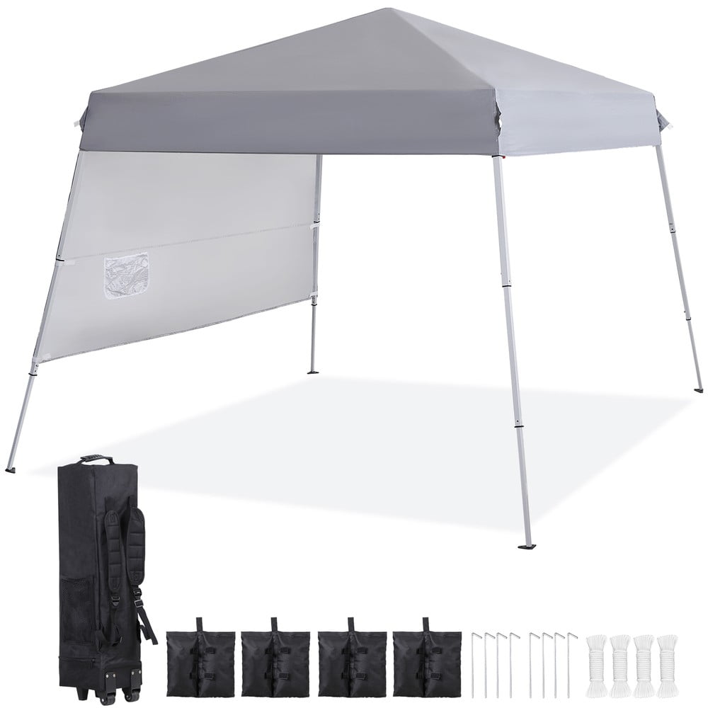 HOWEN 8x8 FT Pop Up Canopy Tent, Foldable Outdoor Sun Protection ...