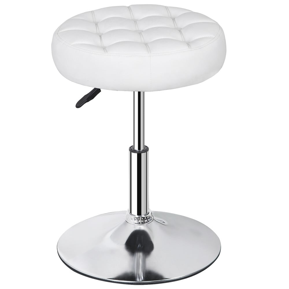 HOWEN Modern Makeup Vanity Stool, PU Leather Swivel Vanity Chair and ...
