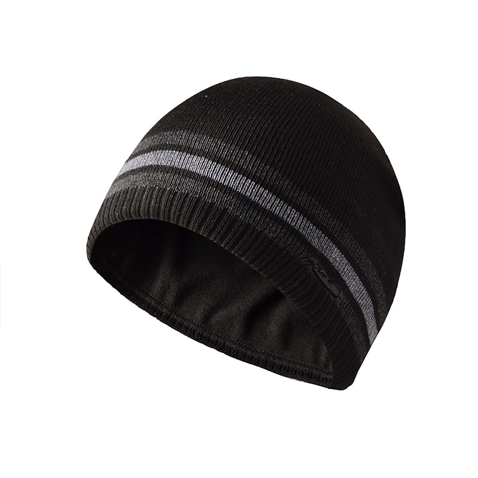 HOWPAY Slouchy Beanie for Men Stretchy Windproof Solid Color Knitted ...