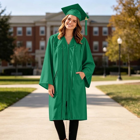 HOWPAY Unisex Adult Graduation Cap and Gown Class of 2026 Set With ...