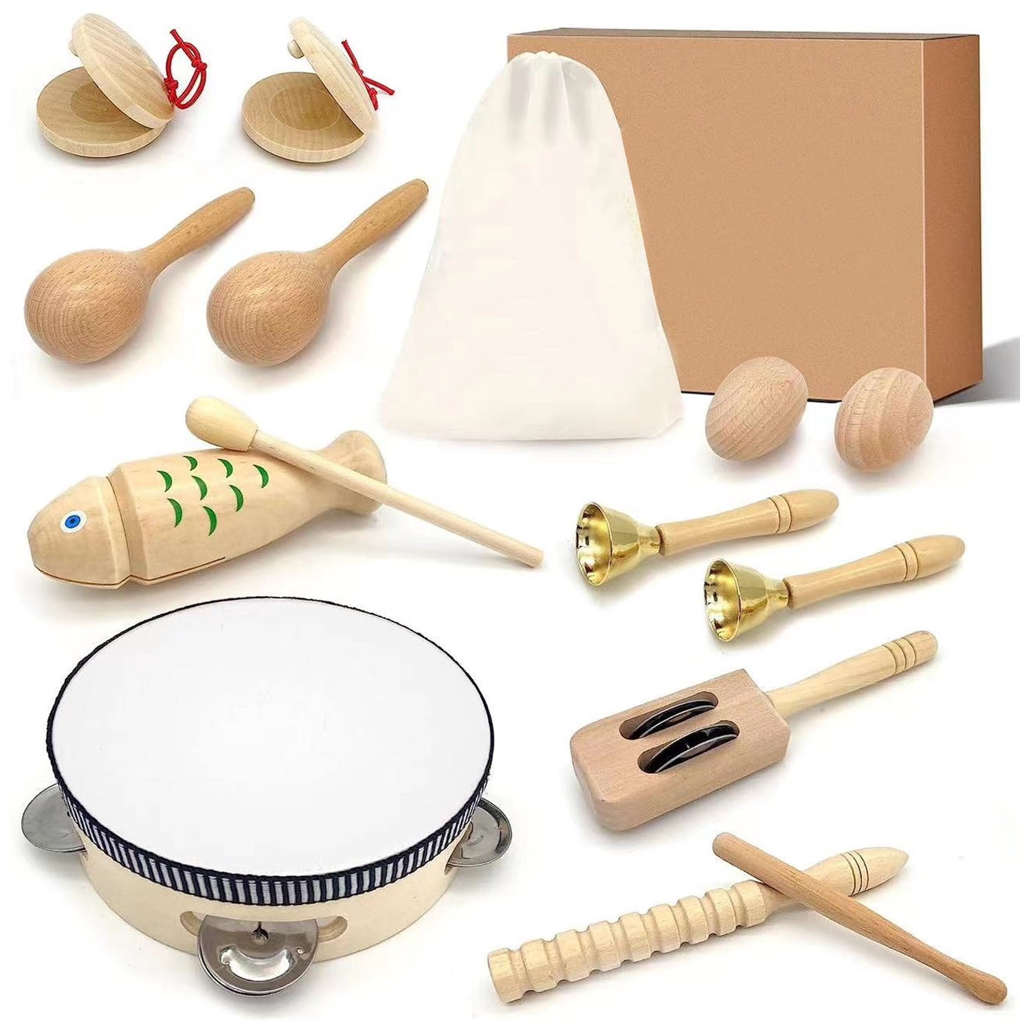 HOXIDDA Toddler Musical Instruments Toys, Montessori Toys for 1 Year ...