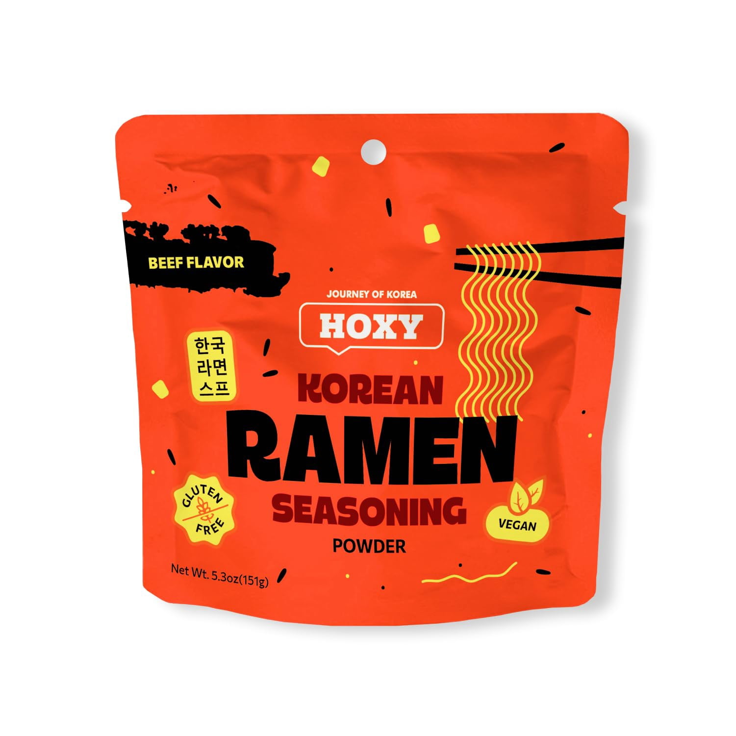 HOXY Journey of Korea "Korean Ramen BSL1 Seasoning" | Gluten Free ...