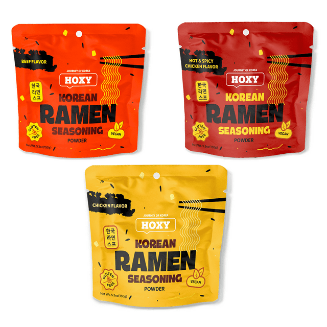 HOXY Journey of Korea "Korean Ramen Seasoning" | Gluten Free, Vegan ...