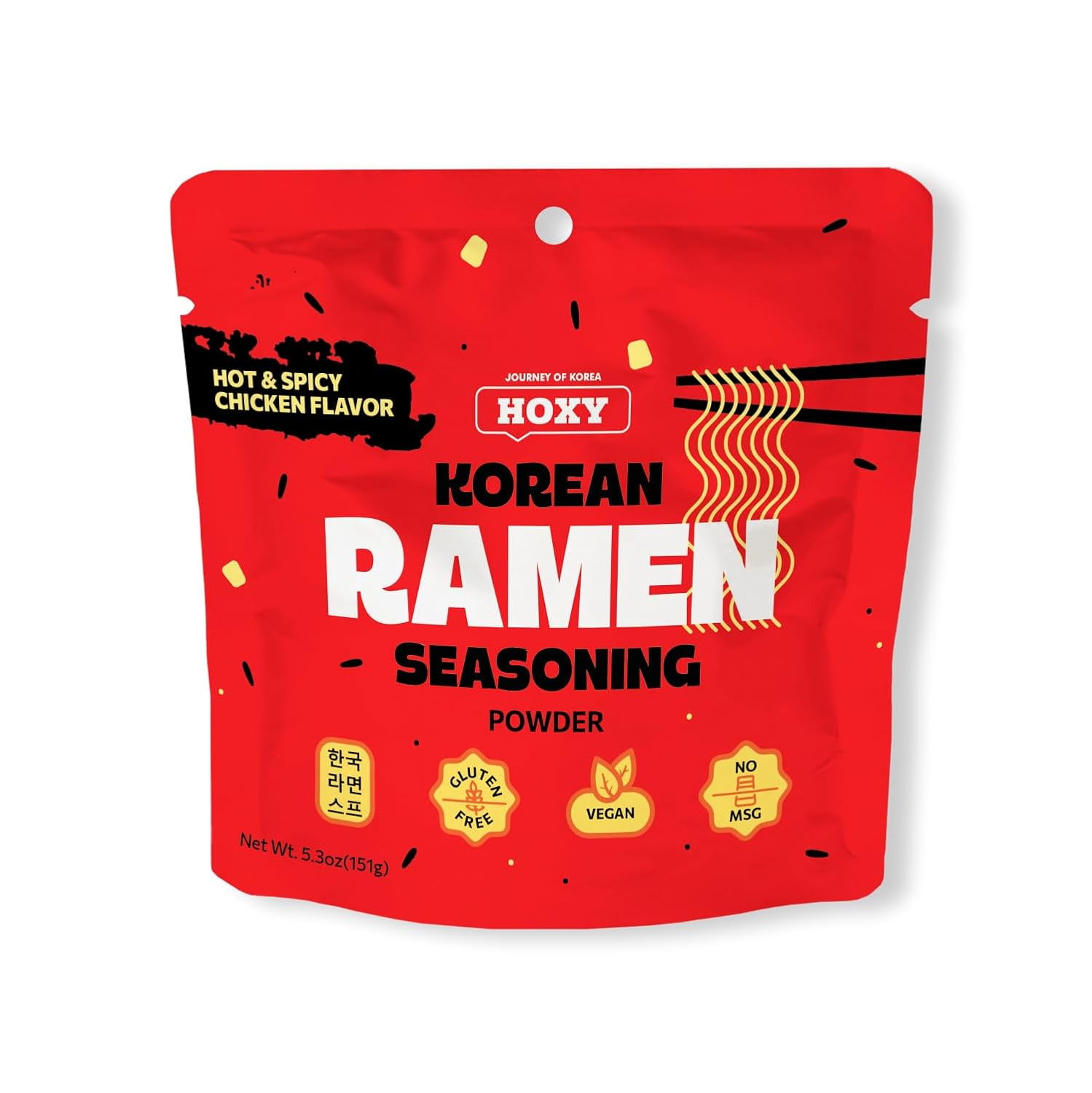 HOXY Journey of Korea "Korean Ramen Seasoning" | Gluten Free, Vegan, No ...