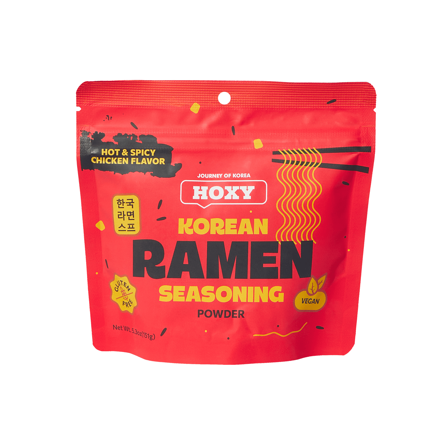 HOXY Korean Ramen Seasoning Hot Spicy Chicken Flavor 5.3oz - Walmart.com