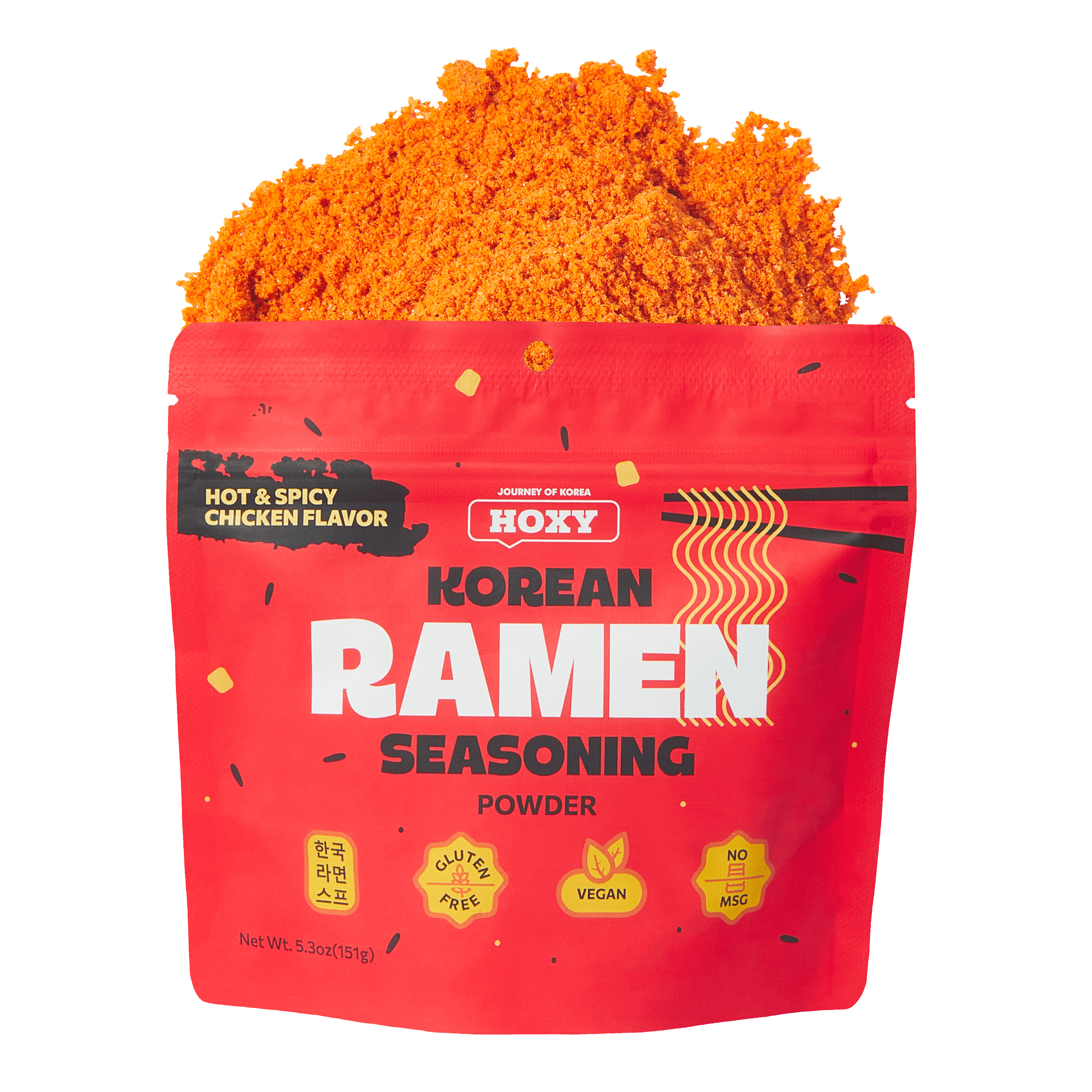 HOXY Journey of Korea "Korean Ramen Seasoning" | Gluten Free, Vegan, No ...