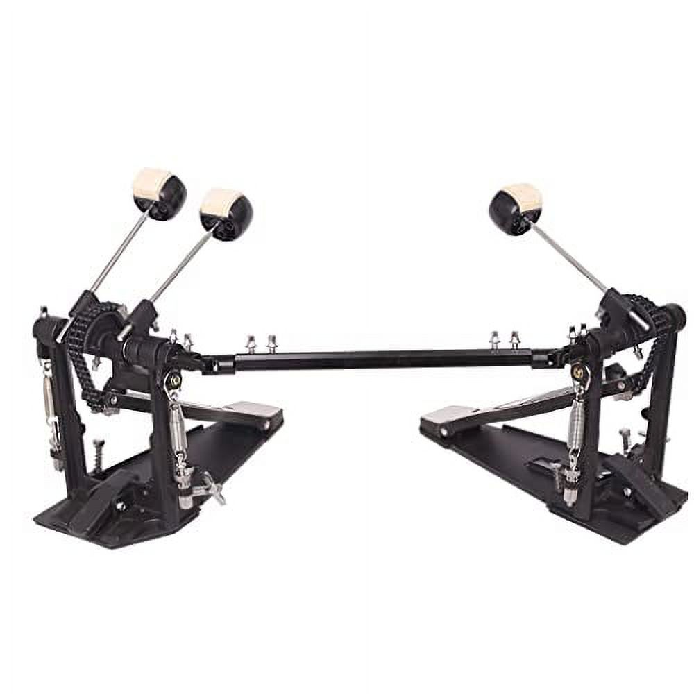 HOYOC Double Bass Pedal,Heavy Duty Double Chain Double Bass Drum with ...