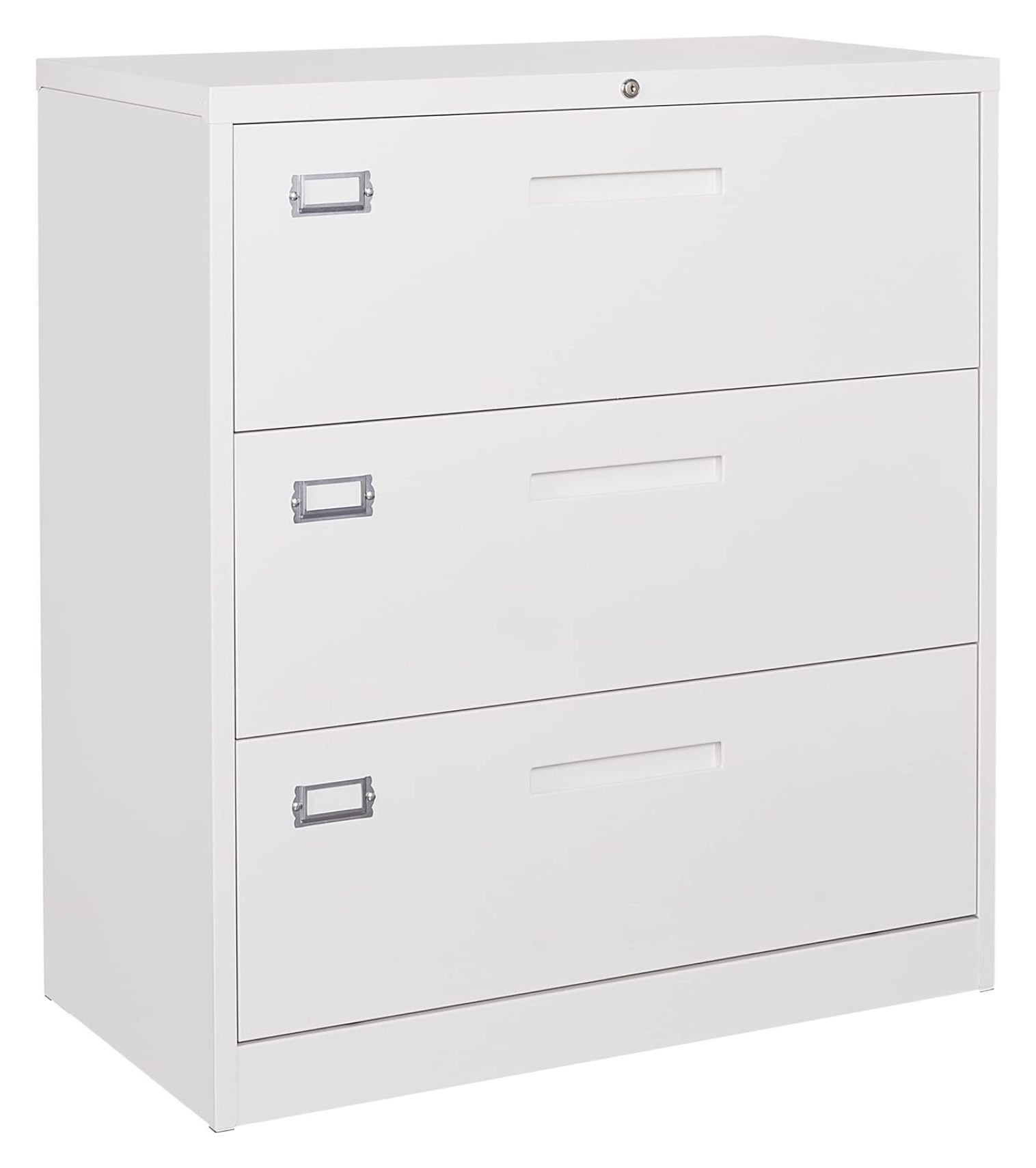 HOYWU File Cabinet with Lock 3 Drawer Lateral File Cabinets for Legal ...