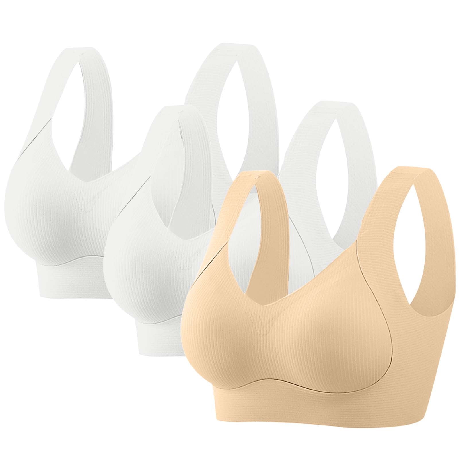 HOZADOIE Lingerie Set for Women Plus Size No Underwire Seamless ...