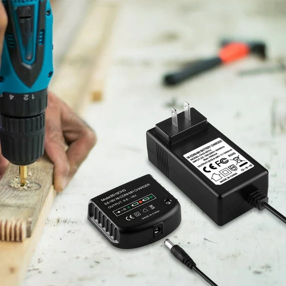 HOZVOMI 9.6-18V Lithium-Ion Battery Charger - Fast Intelligent Charger ...