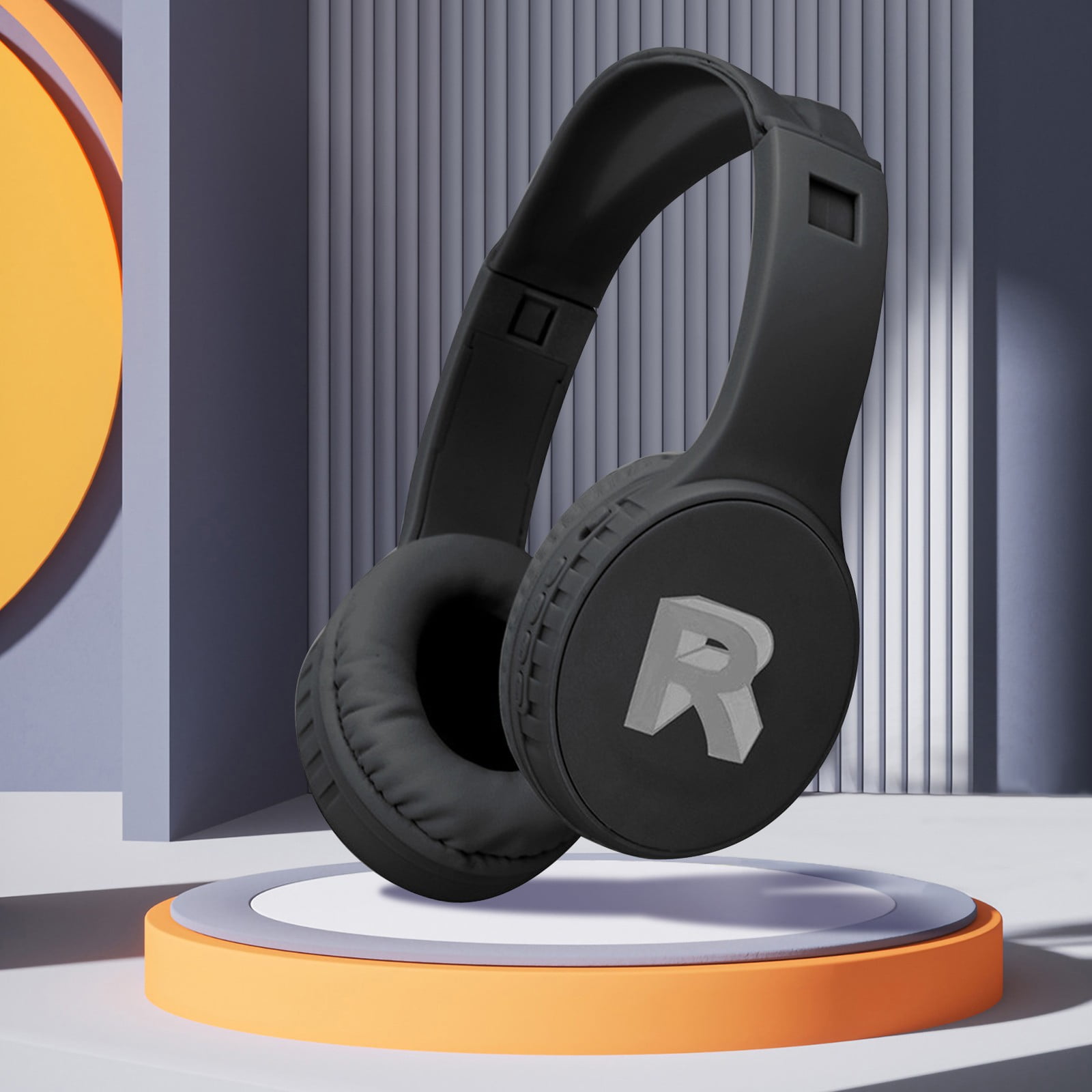 HOZVOMI Bluetooth 5.3 Wireless Headset with High-Definition Calling, Intelligent Noise Reduction ...