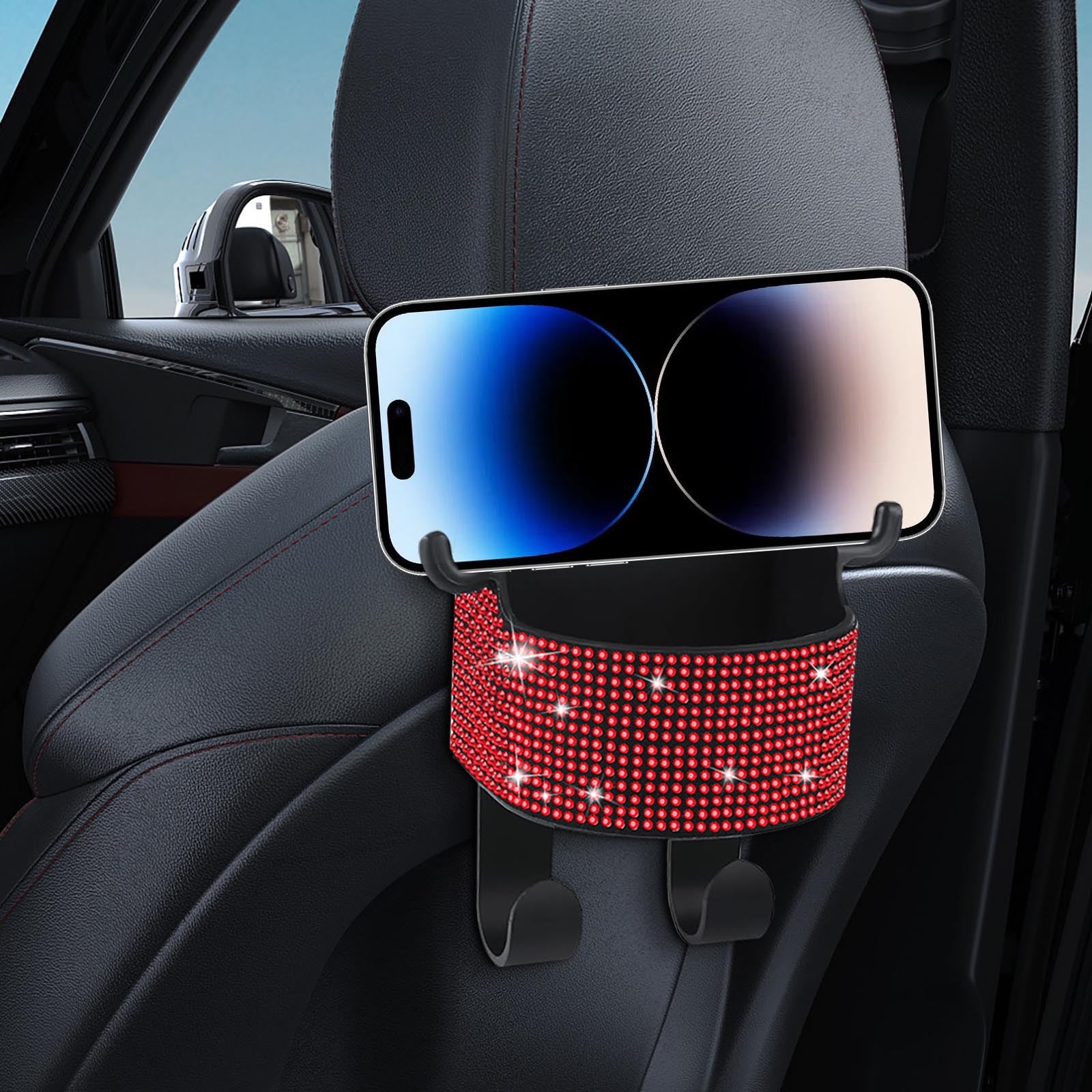 HOZVOMI Car Interior Accessories - Headrest Cup Storage Rack for Cars ...