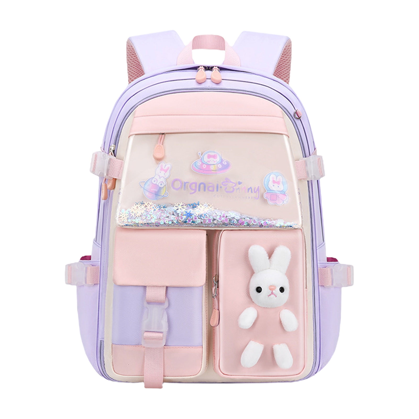 HOZVOMI Elementary School Backpack with Spine Protection & Load ...