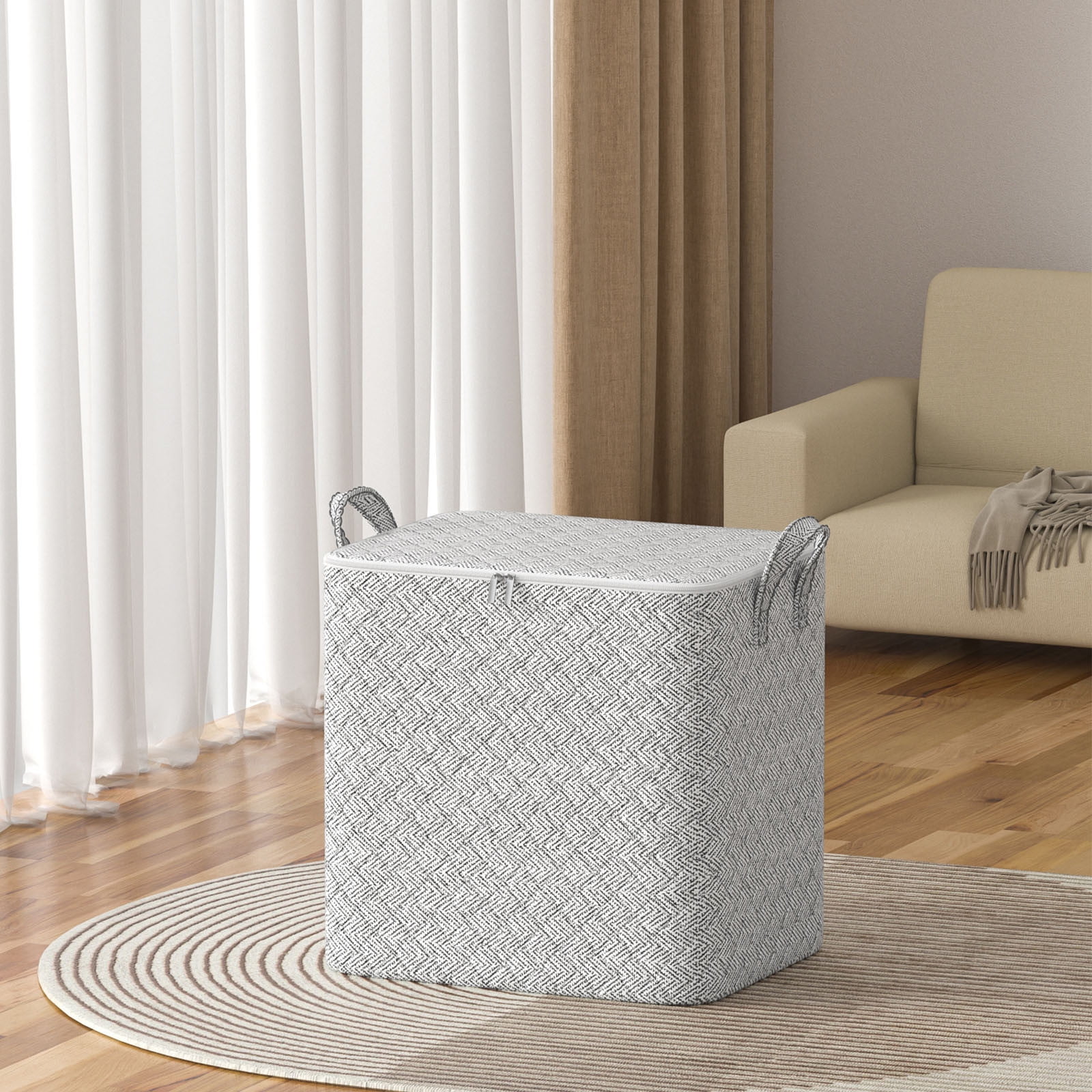 HOZVOMI Large-Capacity Clothes Quilt Storage Box - Foldable, Handheld ...