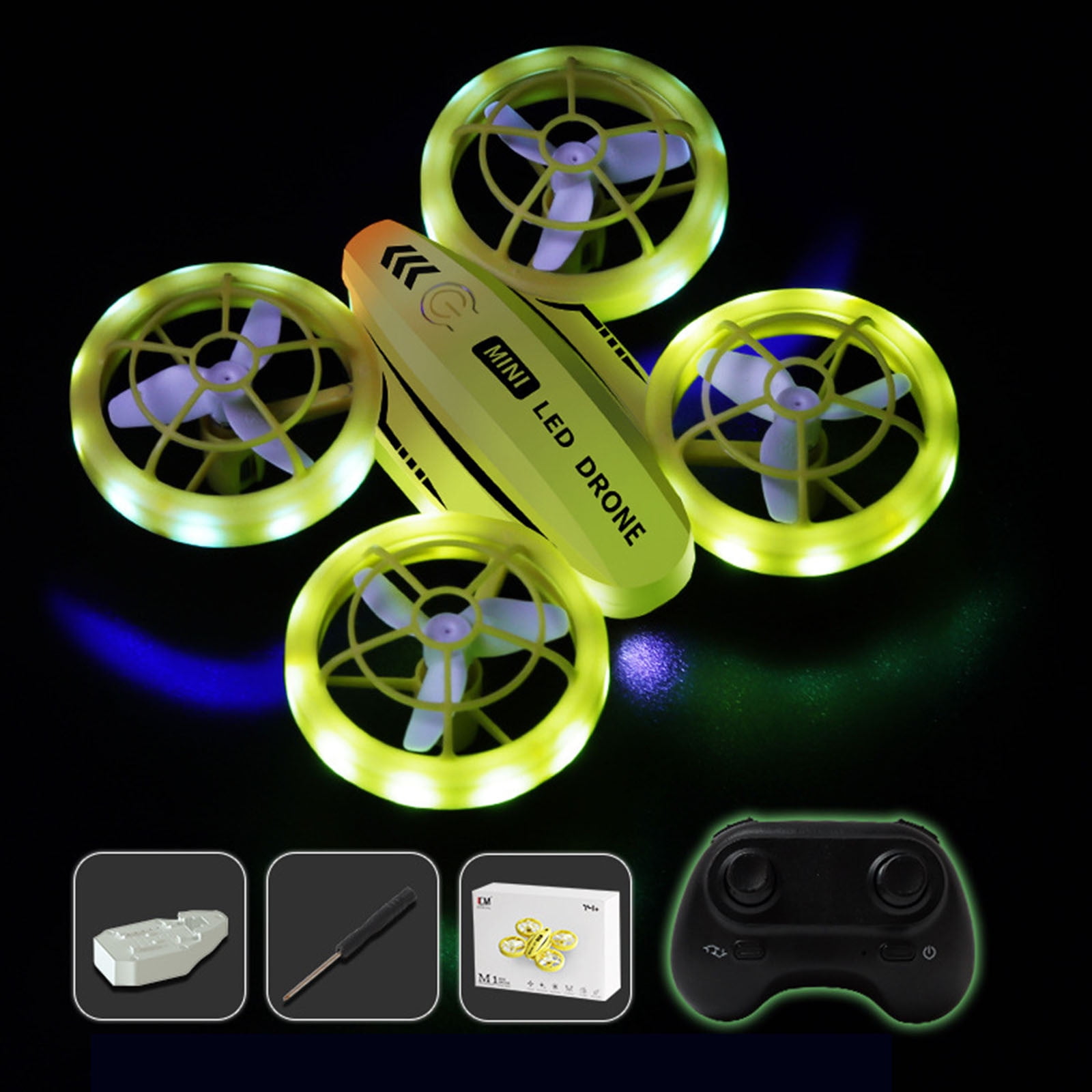 HOZVOMI Mini Drone for Beginners - Remote Control Flying Toy with ...