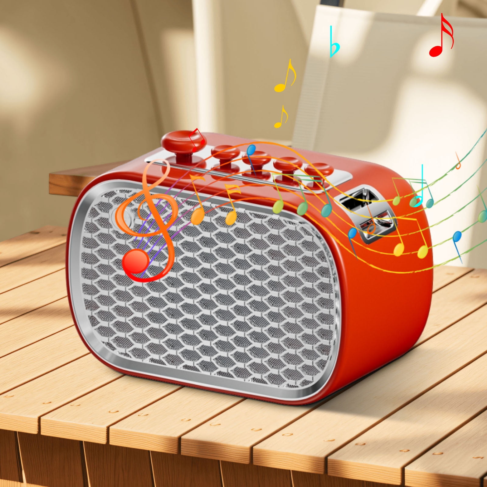 HOZVOMI Multi-function Sleep Meter White Noise Speaker with FM ...