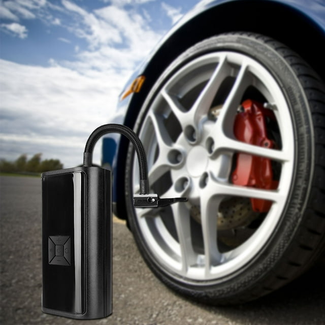 HOZVOMI Portable 150 Psi Tire Inflator Pump, 12V Digital Air Compressor ...