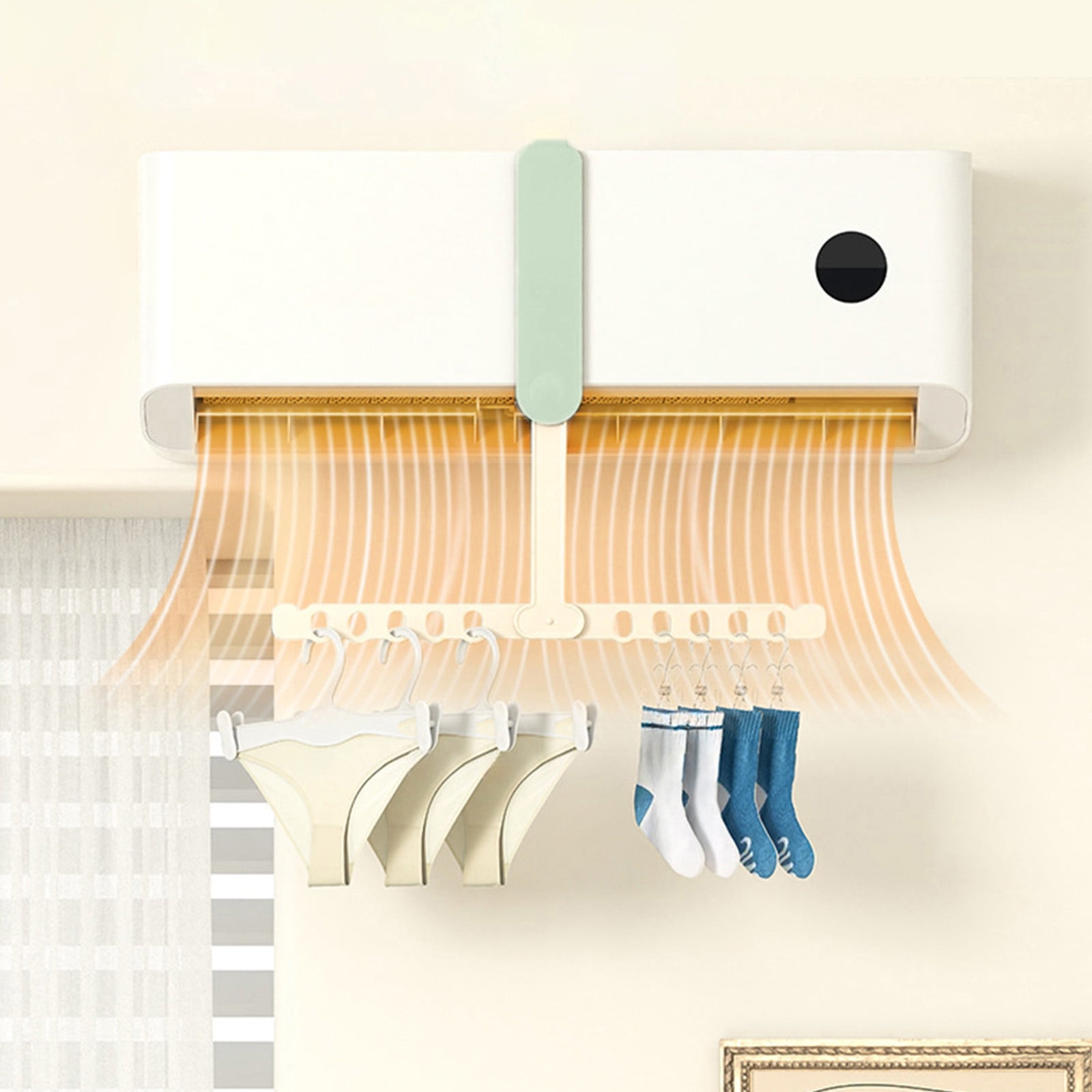 HOZVOMI Portable Adjustable Drying Rack - Compact Multifunctional ...