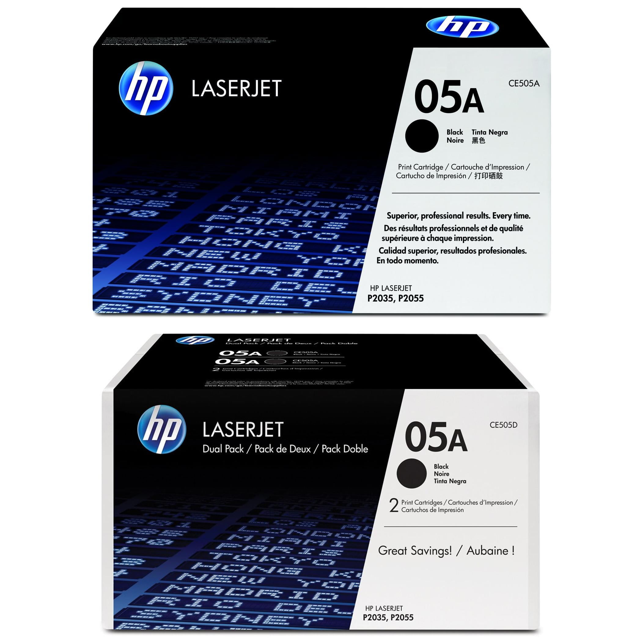 HP 05A Original Toner 2-Pack Bundle (Black & Black): Buy 1, Get 1 30% ...