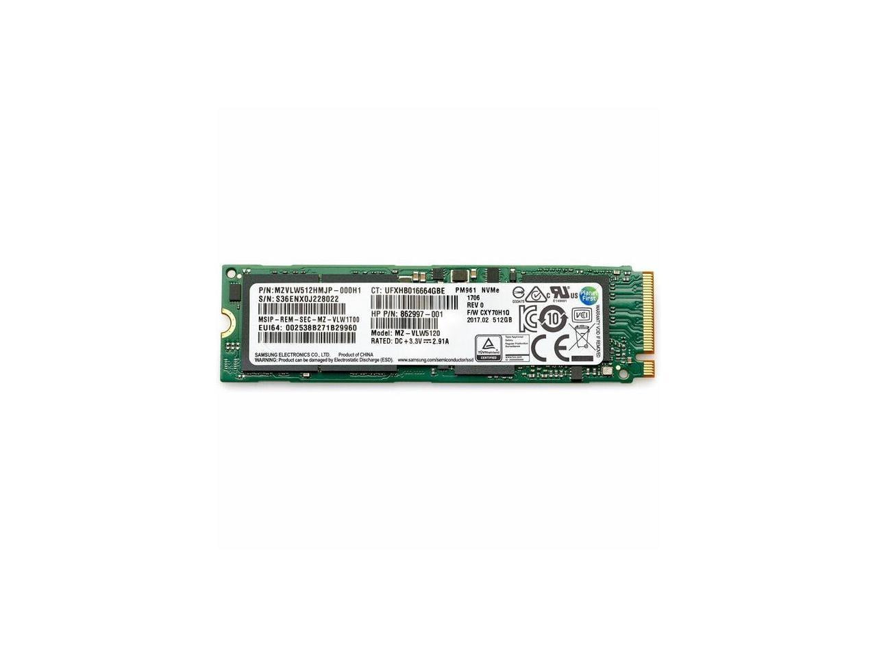 HP 1 TB Solid State Drive Internal PCI Express NVMe 1 Year Warranty ...