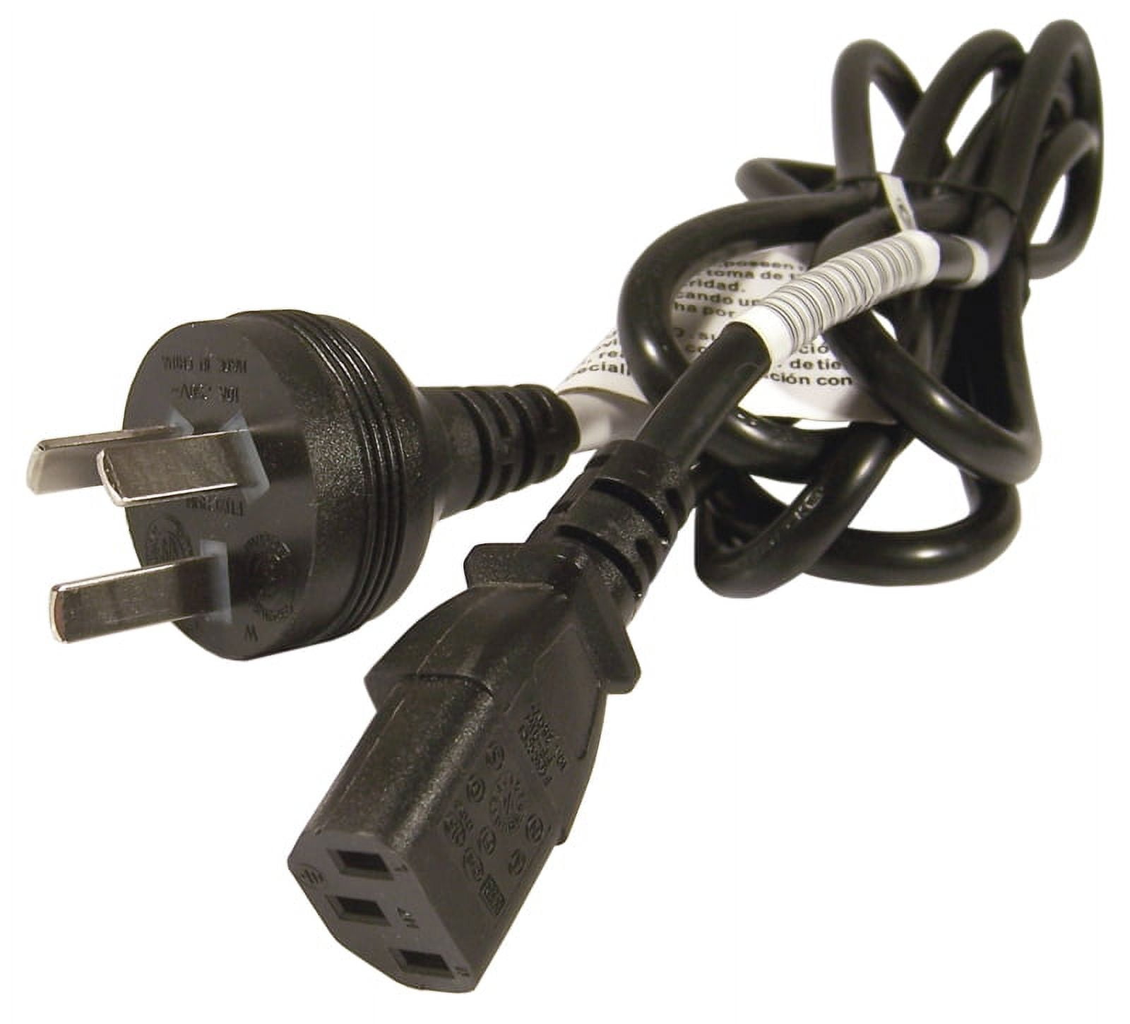 HP 10a 250v 8Ft Argentina Power Cord 401328-001 C13 AC LINE 3-Wire ...