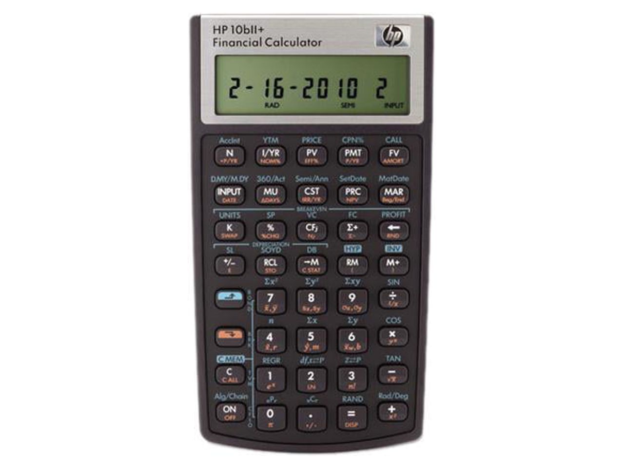HP 10bII Financial Calculator 12 Digit LCD Walmart HP 10bII Financial Calculator 12 Digit LCD Walmart