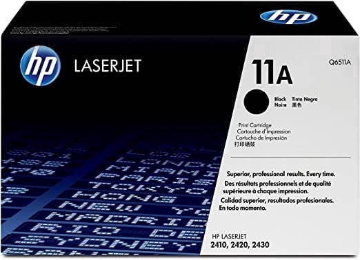 HP 11A Q6511A Toner Cartridge Black. Sold without manufacturer warranty ...