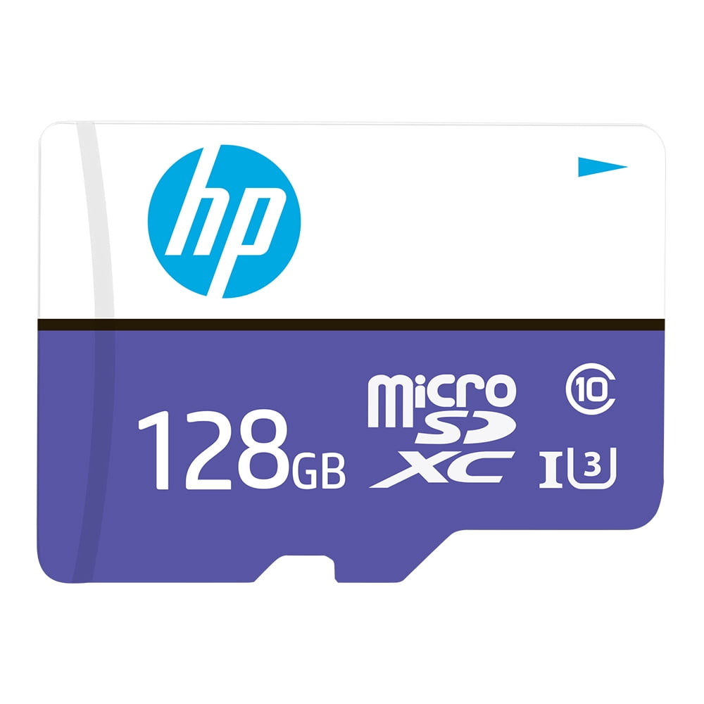 HP 128GB mx330 Class 10 U3 microSDXC Flash Memory Card - UHS-I, 4K UHD ...