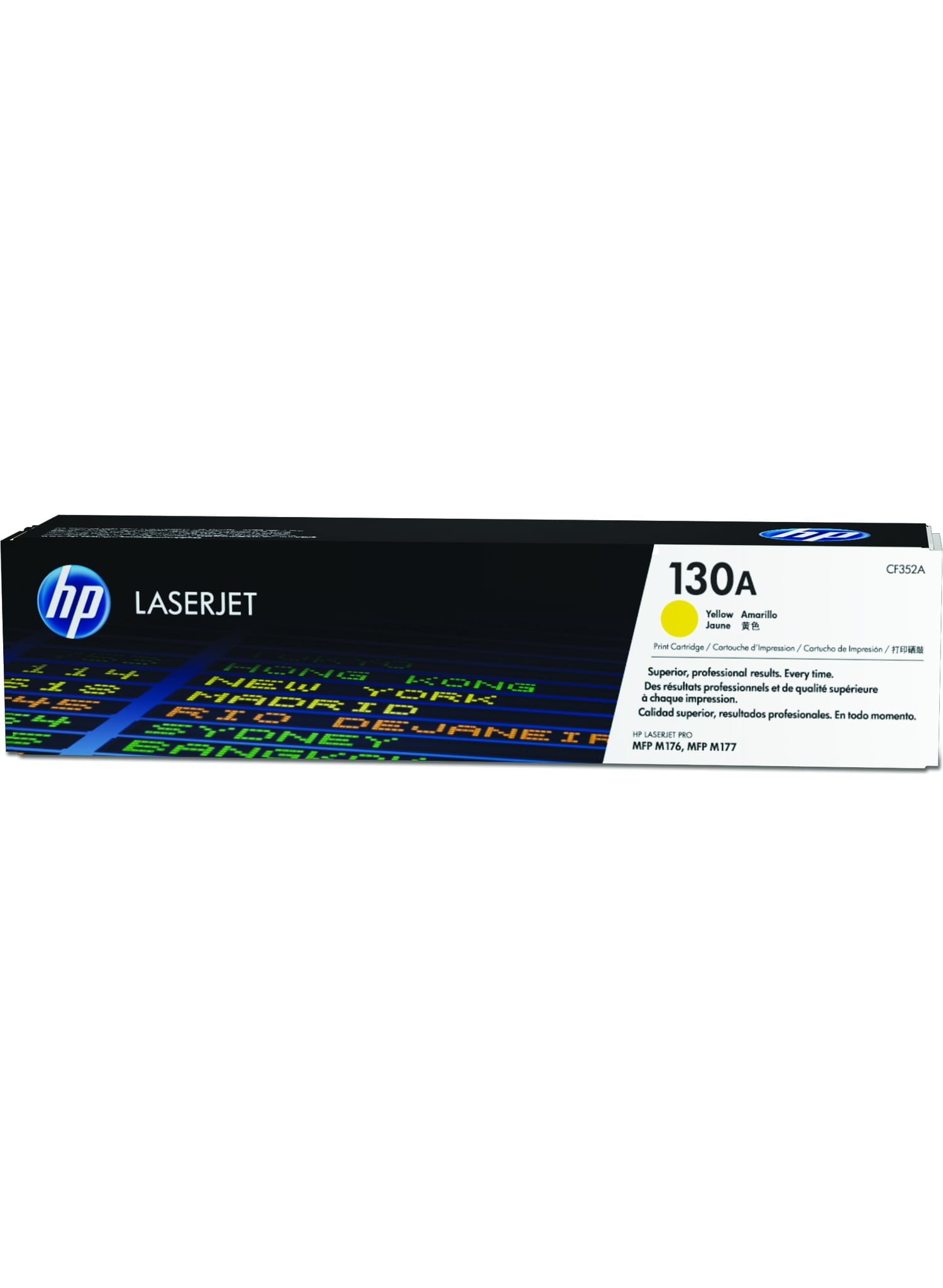 HP Inc. HP 130A (CF352A) Yellow Original LaserJet Toner Cartridge ...