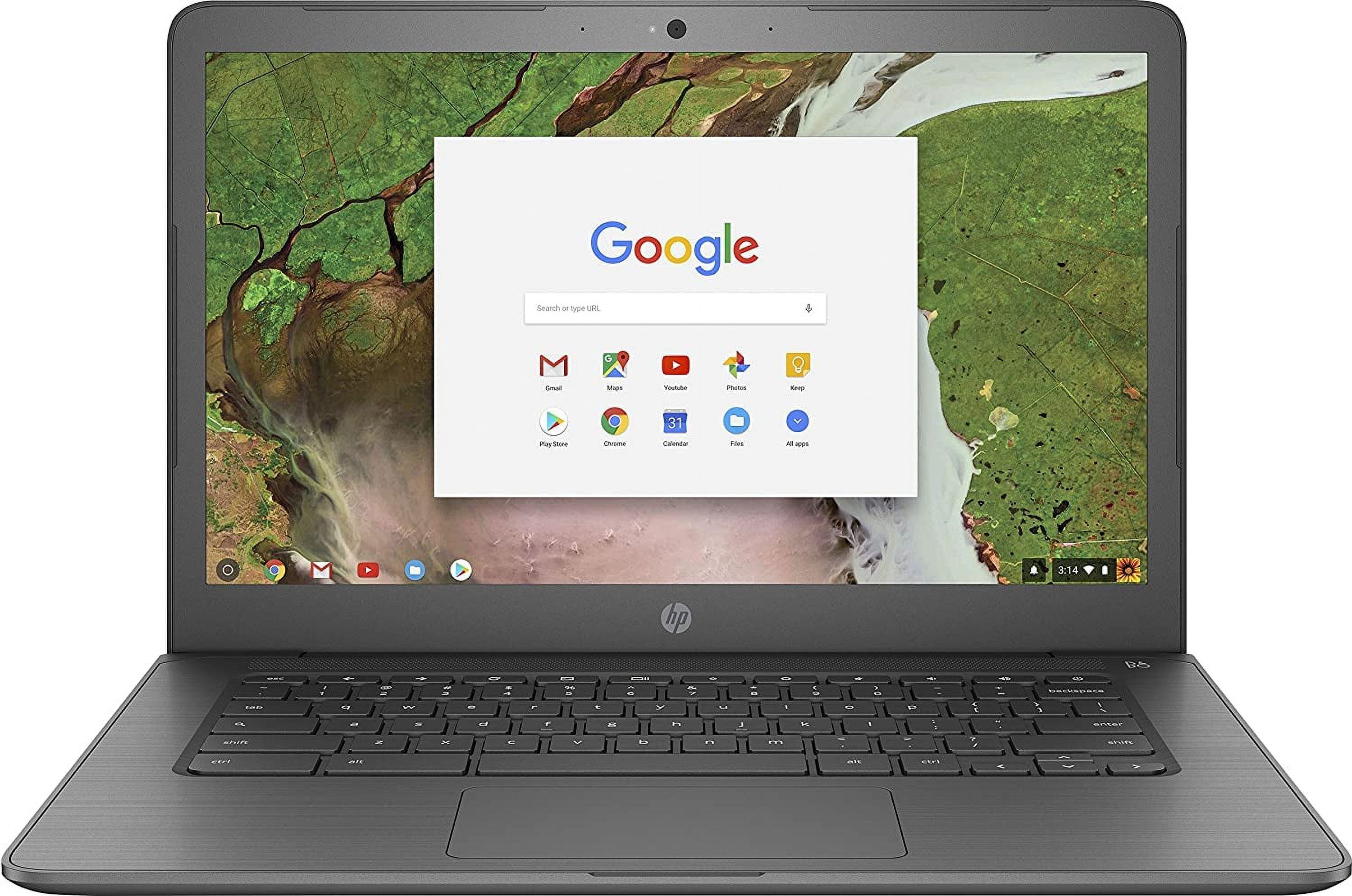HP 14 14" HD Chromebook, Intel Celeron N3350 Dual-core, Intel HD ...